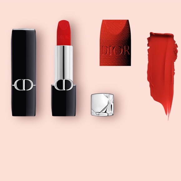Dior | Makeup | Rouge Dior 999 Red Lipstick New Mini Size | Poshmark